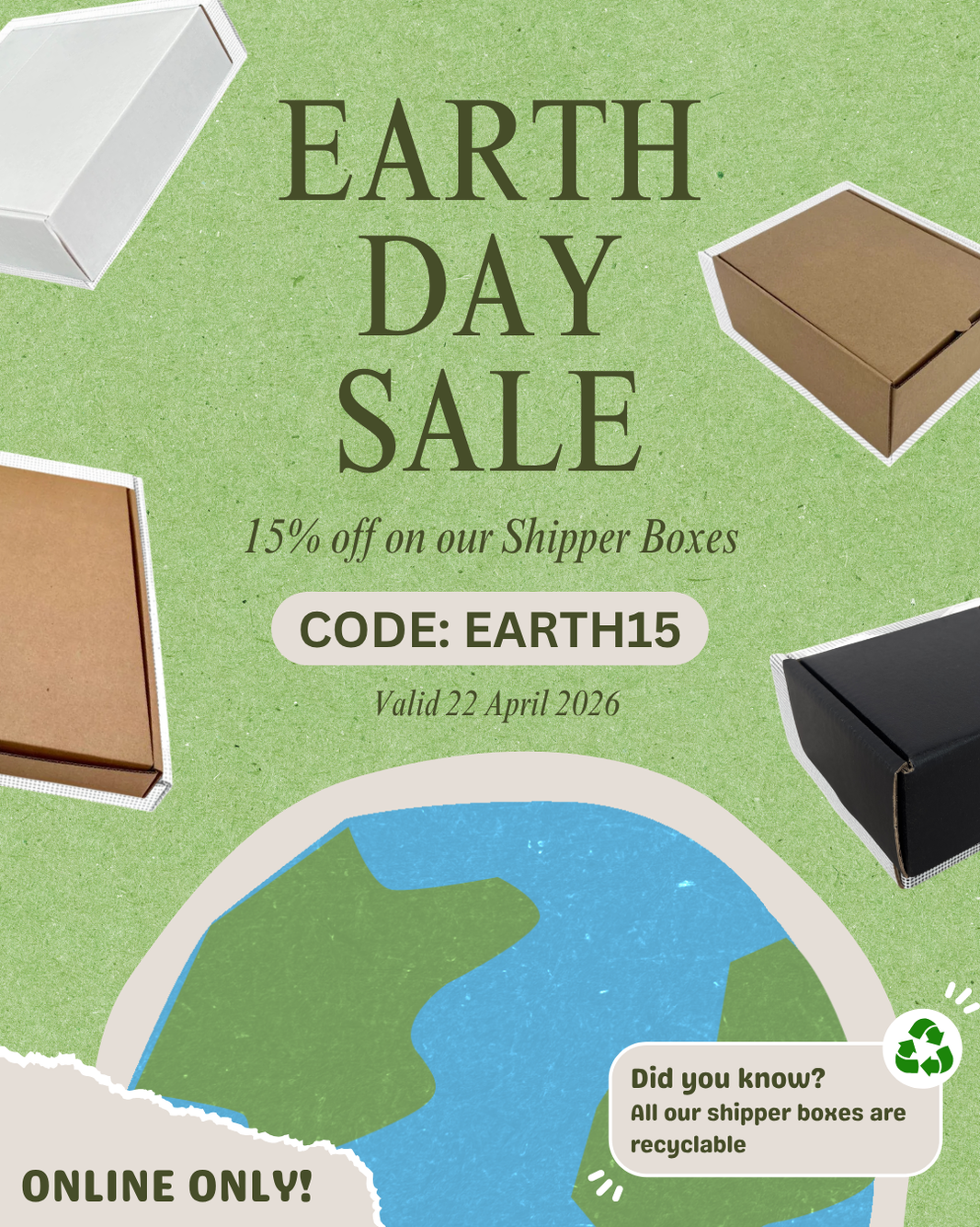 Happy Earth Day! Let's Talk Sustainability 🌎 – In The Box