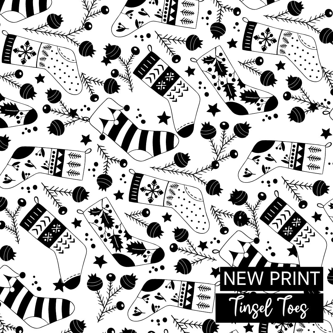 Tinsel Toes Print – In The Box