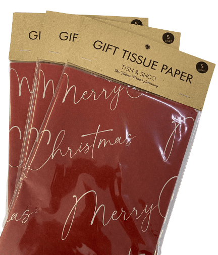 Christmas Tissue Paper - Leaf, Pine Needles, Stars – In The Box