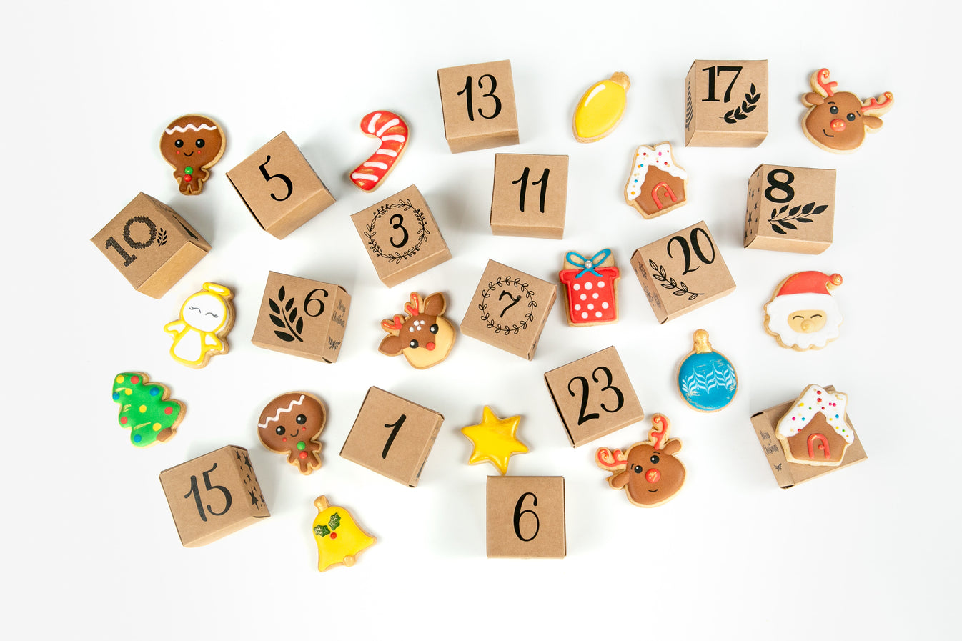 Little Advent Boxes (Kraft) – In The Box