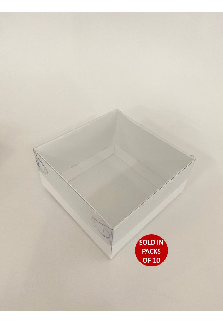 Clear Square Boxes - Square VC Display Boxes – In The Box
