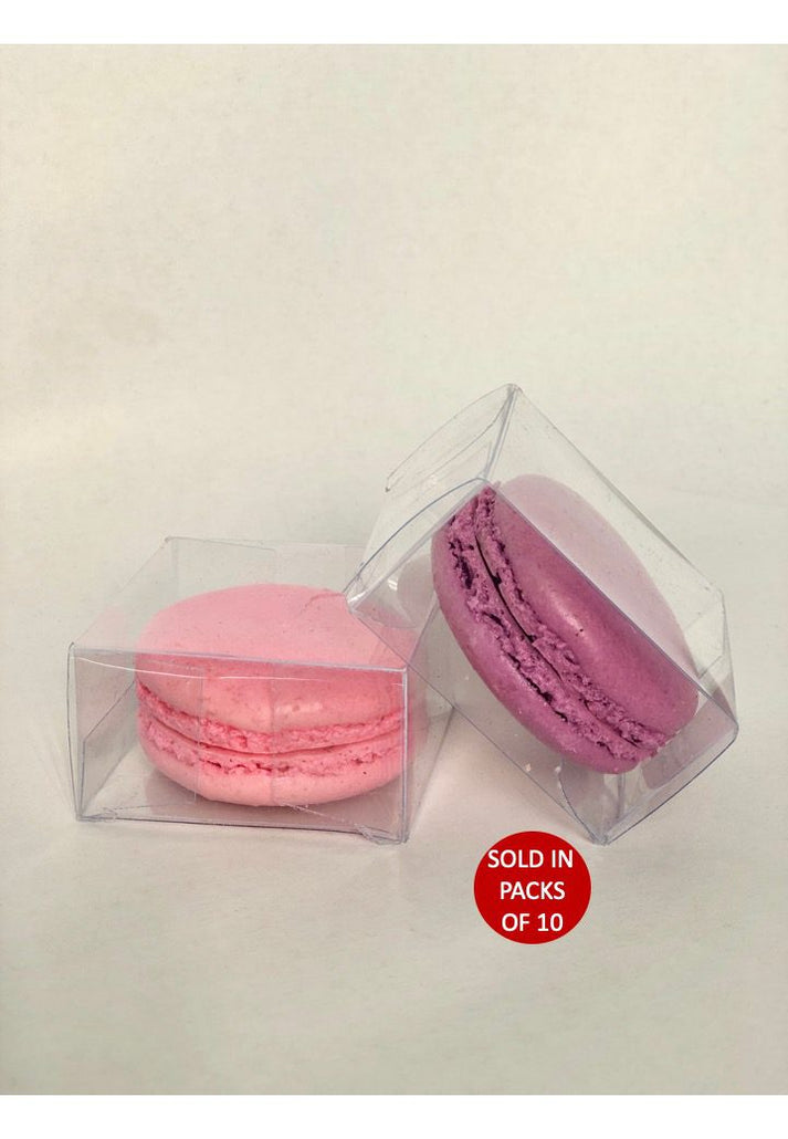 Single Macaron Box 55x55x30mm (Pack of 10) – In The Box