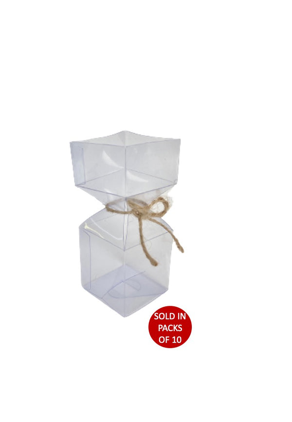 Small PVC Half Cracker Box 45x45x42mm (Pack of 10) – In The Box